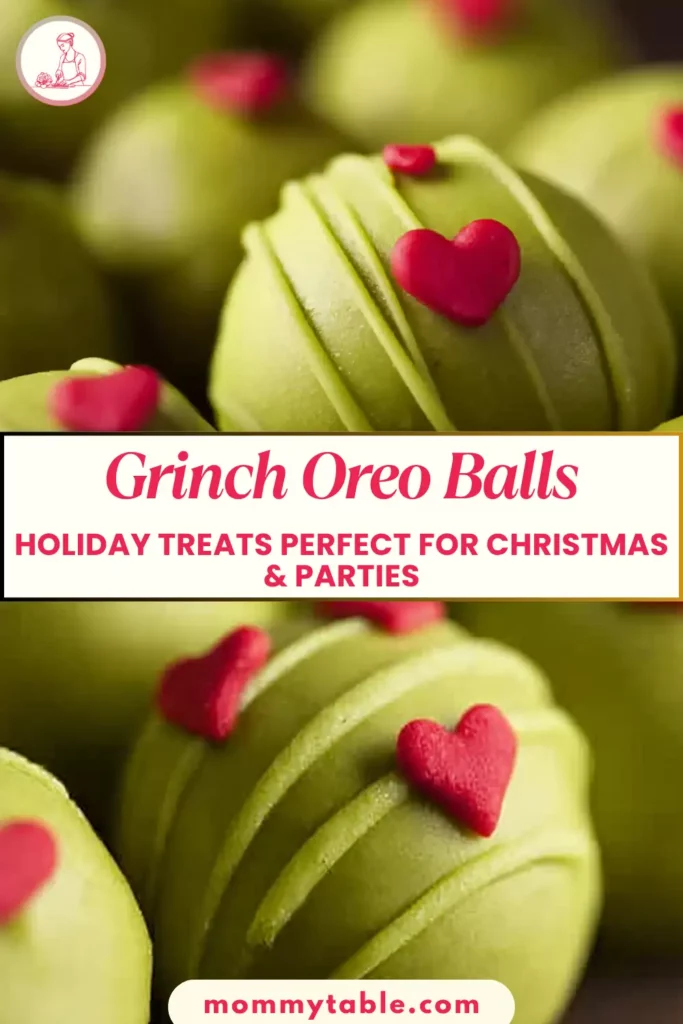 Grinch Oreo Balls