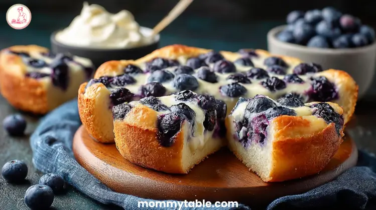 Cottage Cheese Blueberry Cloud Bread